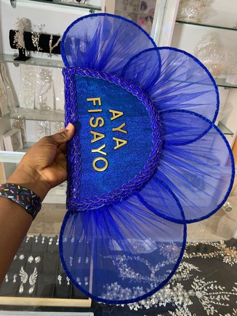 African Wedding Hand Fan: Asoebi, Igbo & Yoruba Traditions - Etsy