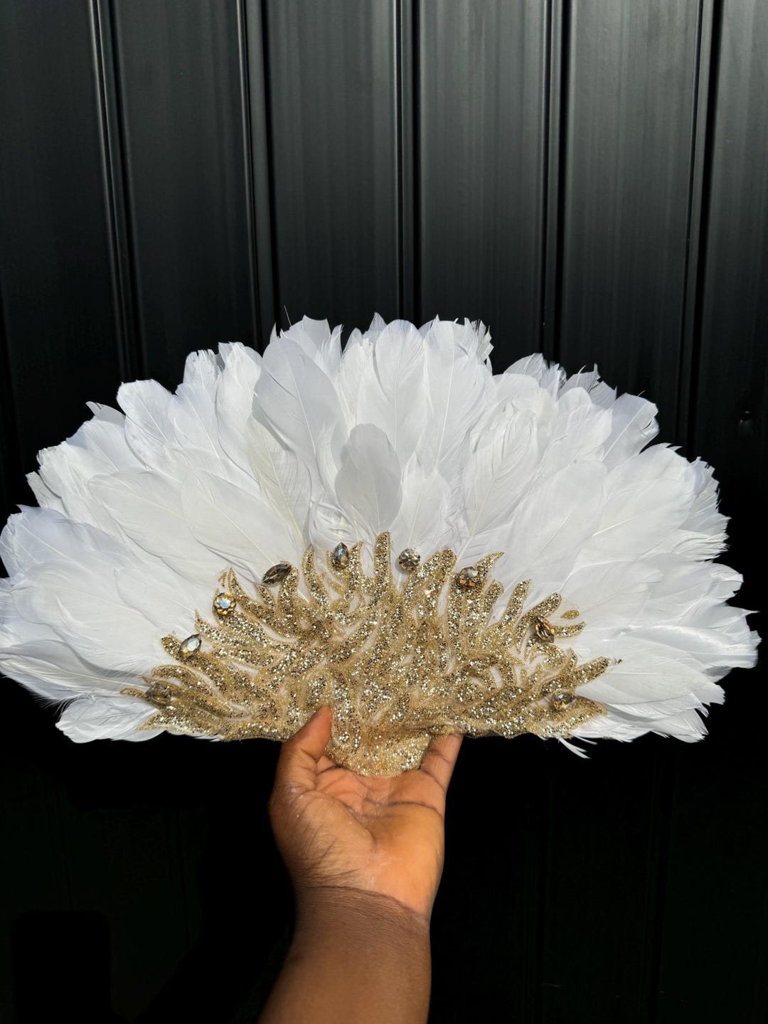 Nigerian Traditional Wedding Handfan Asoebi Handfan Engagement Fan ...