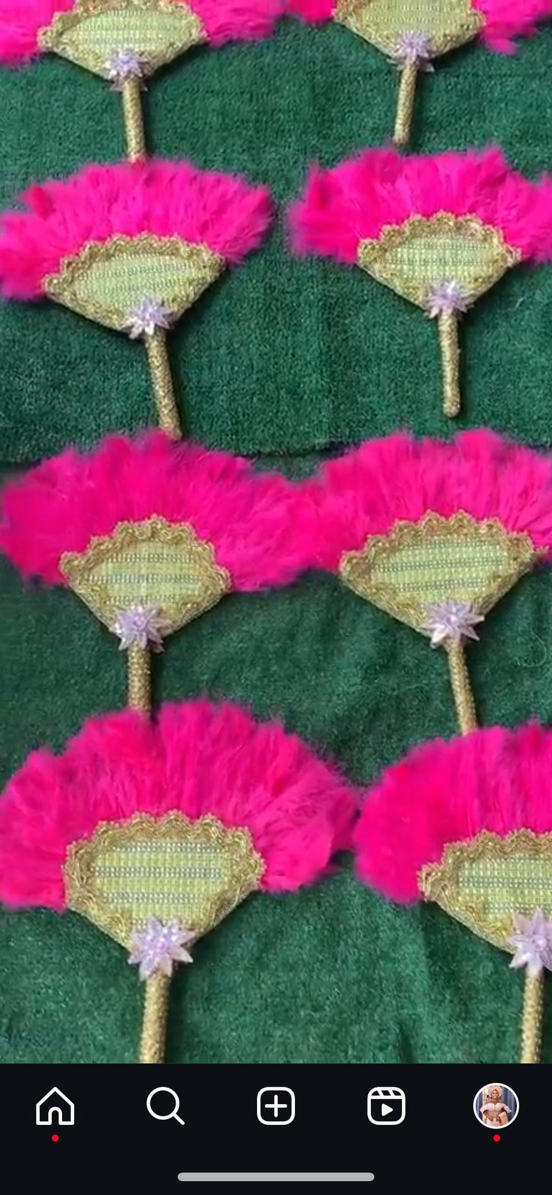 African Traditional Wedding Bridal Handfans Asoebi Fan Igbo Wedding Fan ...