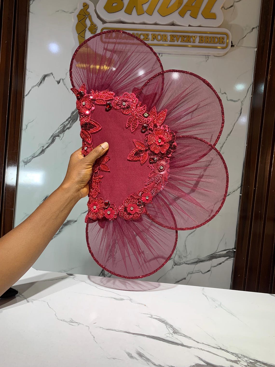 African Wedding Hand Fan: Asoebi, Igbo & Yoruba Styles - Etsy