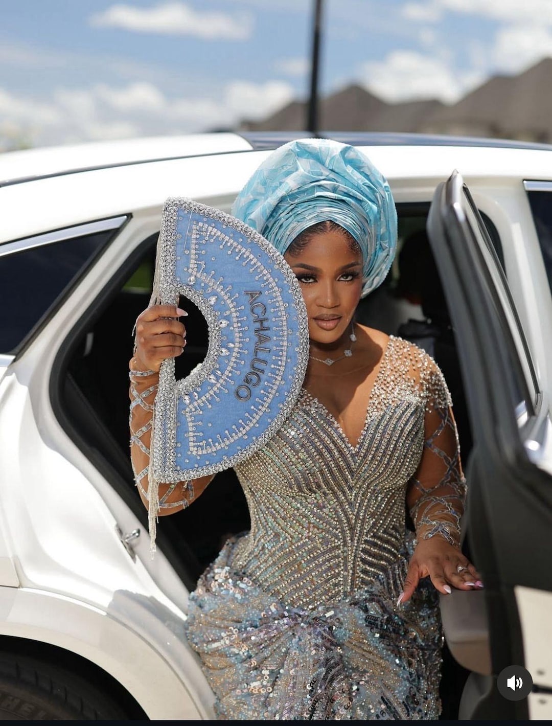African Wedding Hand Fan: Asoebi, Igbo & Yoruba Traditions - Etsy