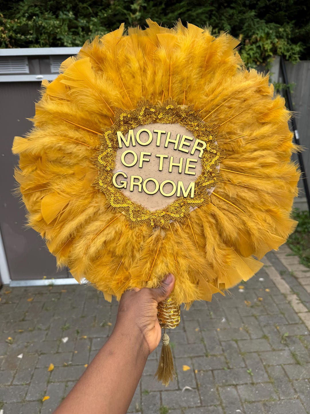 African Asoebi Hand Fan: Igbo Wedding, Mother of Bride/groom - Etsy