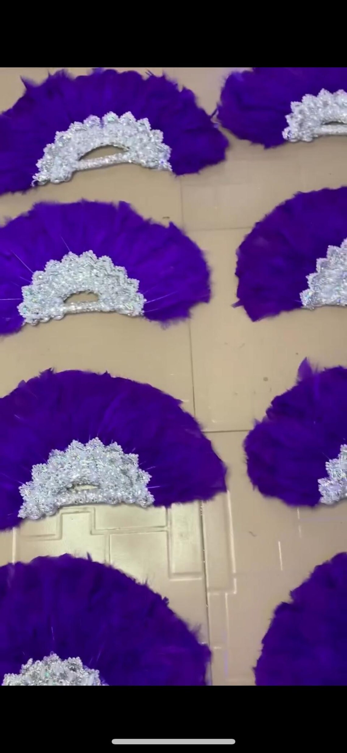 African Traditional Wedding Bridal Handfans Asoebi Fan Igbo Wedding Fan ...