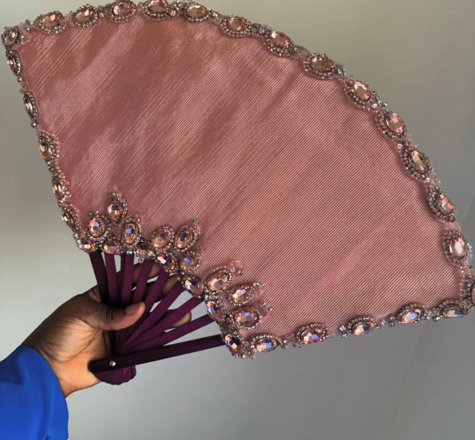 African Traditional Wedding Bridal Handfans Asoebi Fan Igbo Wedding Fan ...