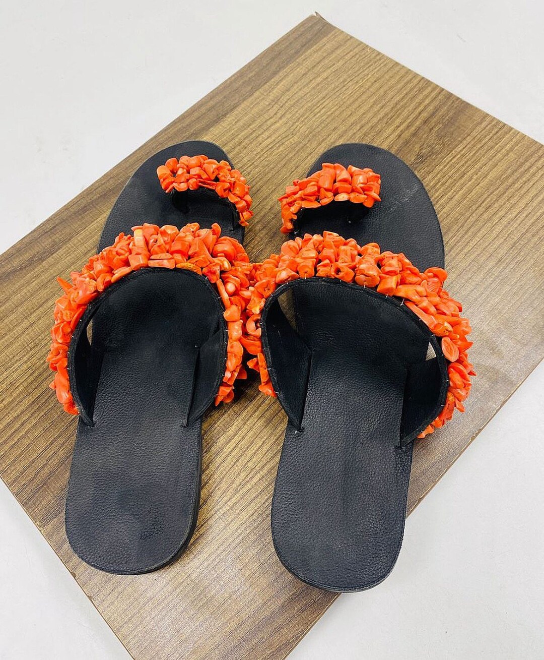 African Traditional Beaded Slippers Edo Bride Edo Custum Igbo ...