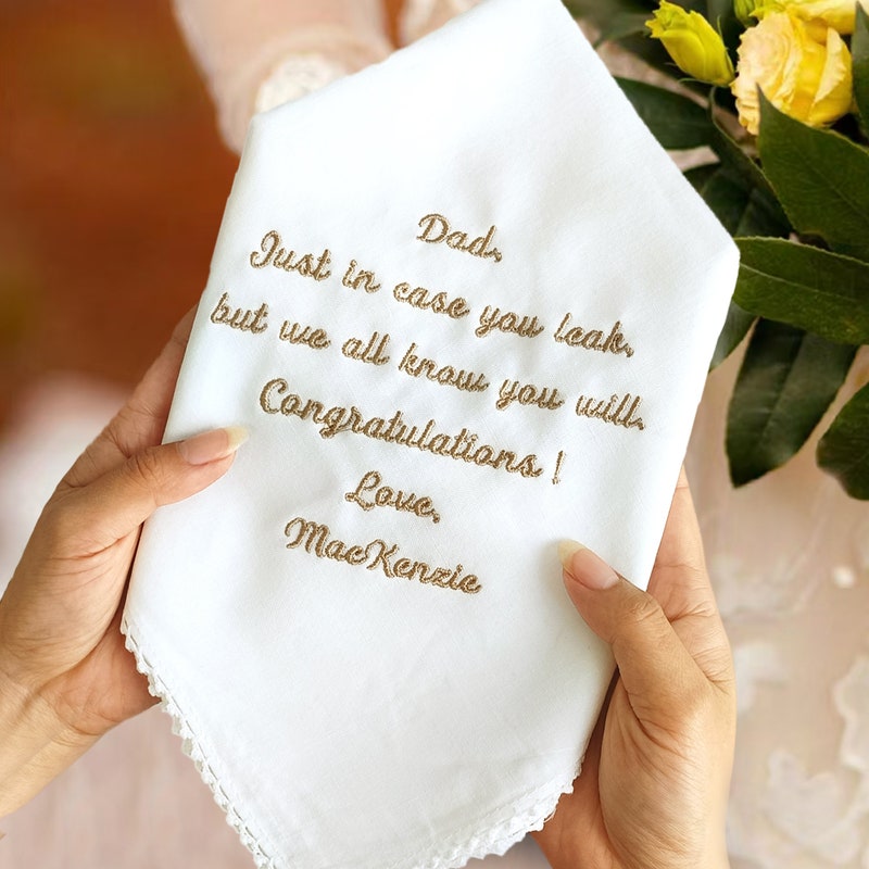 Wedding Handkerchief - Etsy