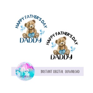Fathers Day PNG, Blue Design, Daddy Design, Sublimation Designs ...
