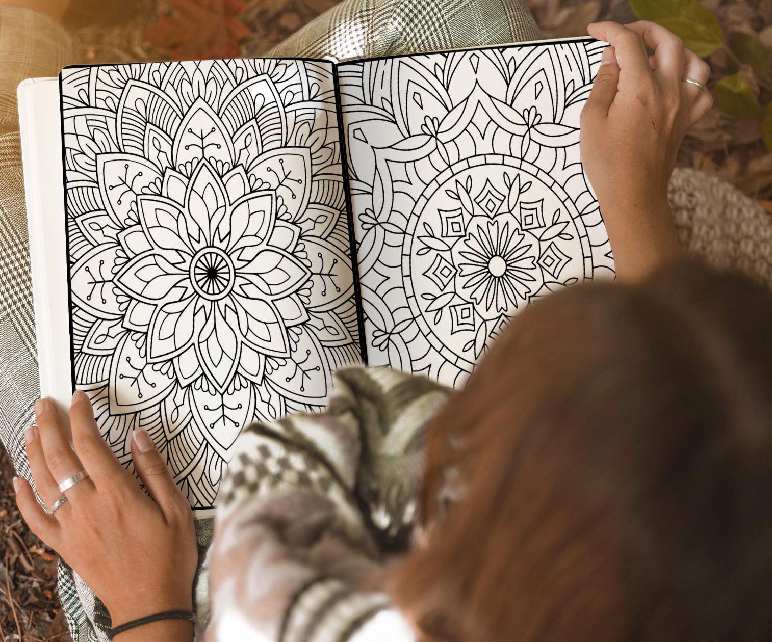 Printable Mandala Coloring Pages. 30 Pages. Printable PDF Digital ...
