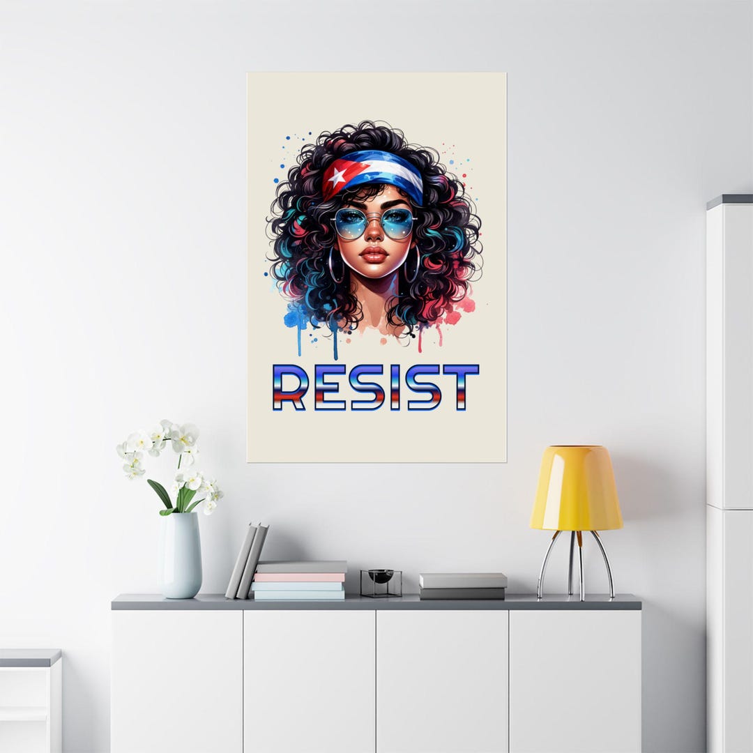 Resist, Empowering Matte Vertical Posters for Activism, Home Decor ...