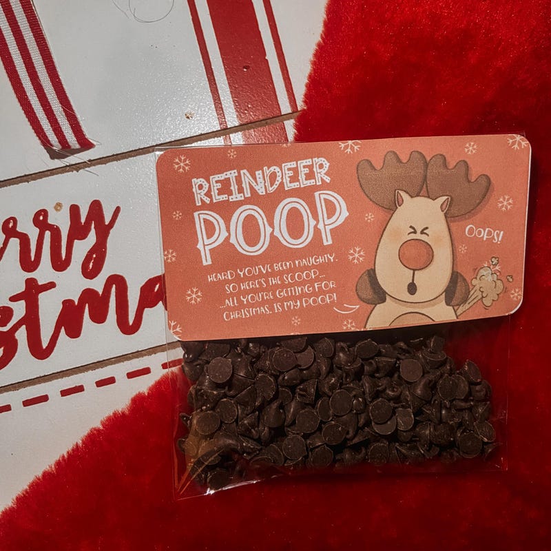 Reindeer Poop - Etsy