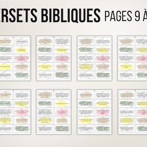 365 Bible Verses in French, Louis Segond - Love, Joy, Faith, Hope ...