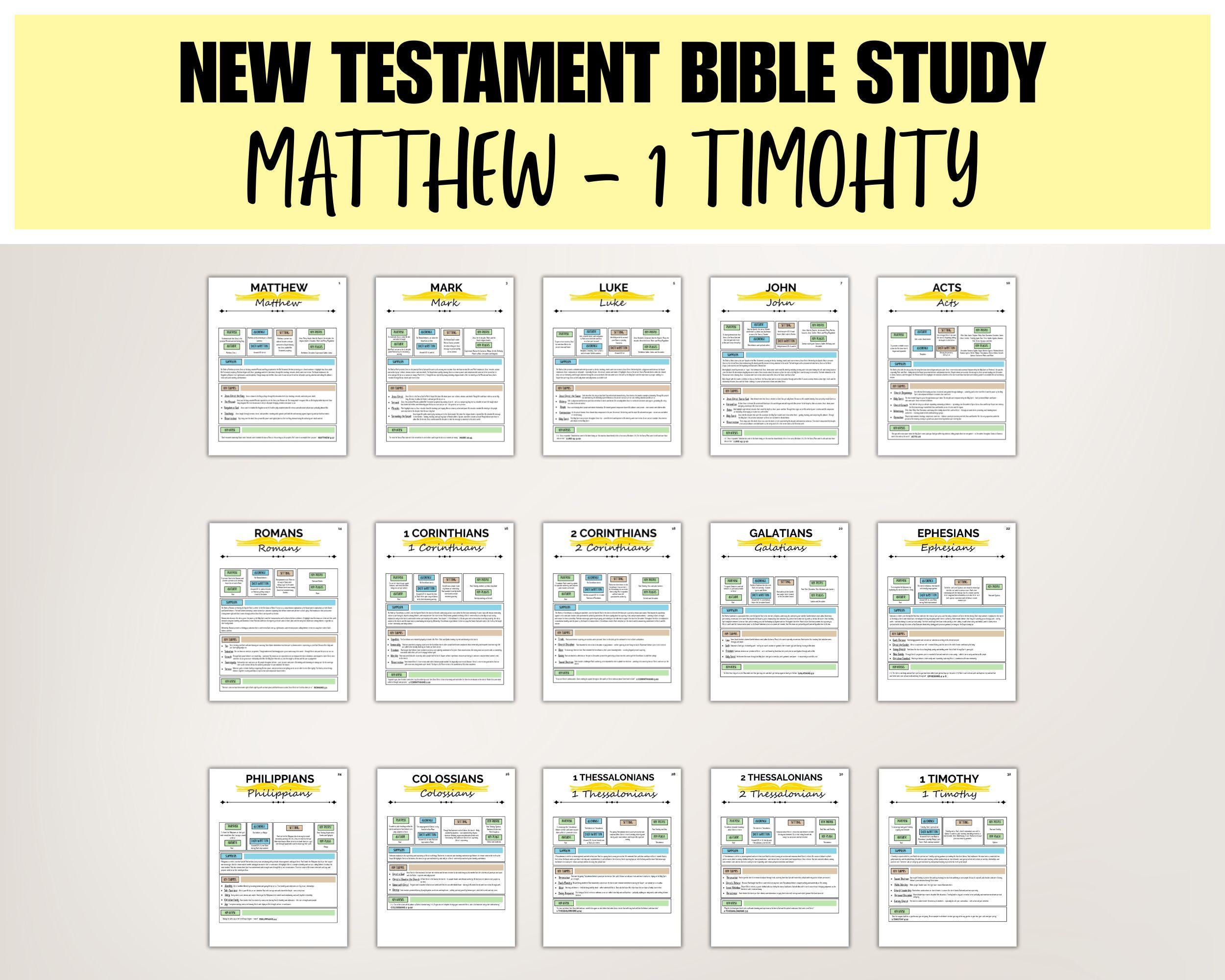 New Testament Bible Studies Pdf Printable Bible Study Questions Bible