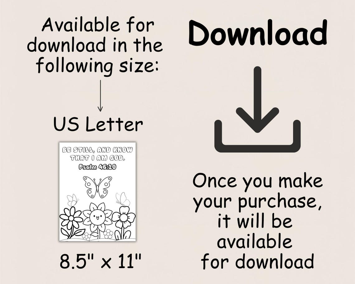 10 KJV Bible Verse Coloring Pages for Kids - Sunday School, Church ...
