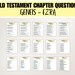 Old Testament Books of the Bible Study Printable PDF Bible Study ...