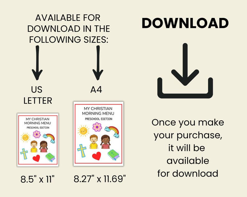 Christian Preschool Morning Binder | Daily Routine Learning Pack ...