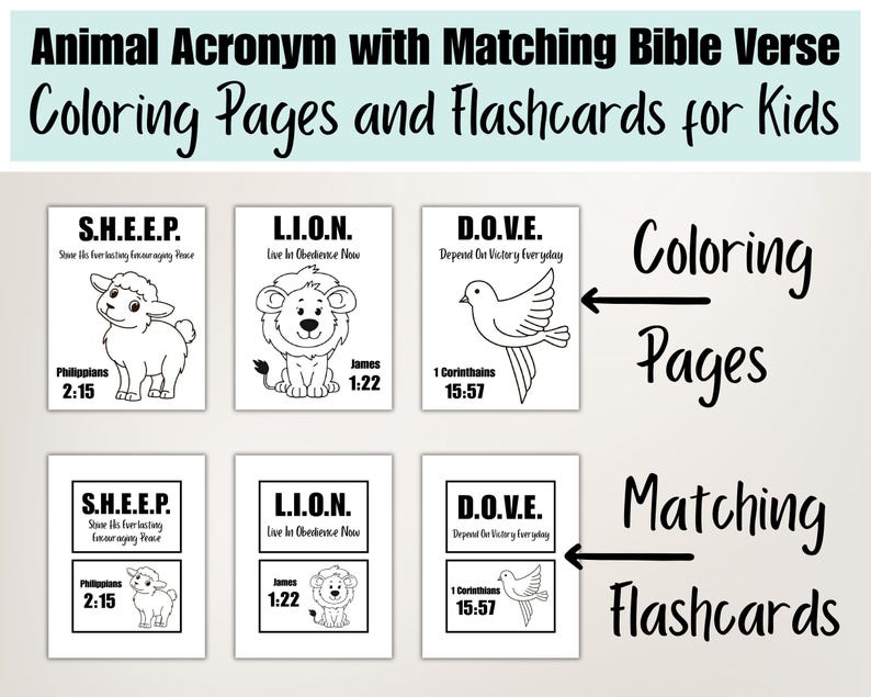 Bible Coloring Pages for Kids - Sunday School, Church, & Homeschool ...