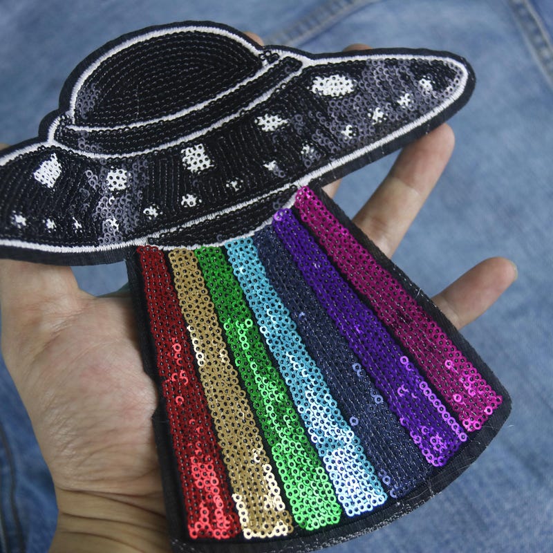 Large Sequin Patch - Etsy