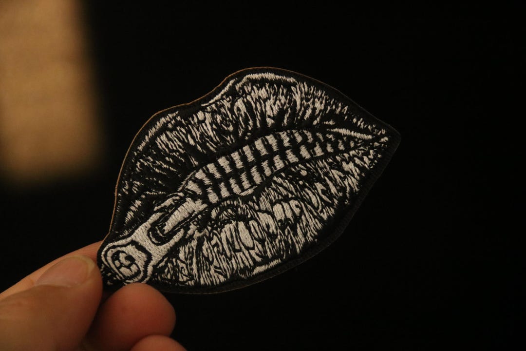 Zipper Mouth Patch, Shut up Patch, Iron on Patch, Stick on Patch ...