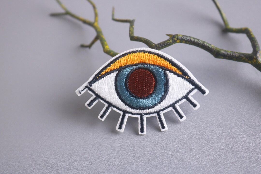 All-seeing Eye Patch, Evil Eye Patch, Iron on Patch, Embroidered Patch ...