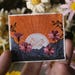 Sunrise Patch, Cherry Blossom Patch, Flower, Iron on Patch, Stick on ...