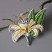 Lily Flower Patch, High End Patch, Iron on Patch, Stick on Patch ...