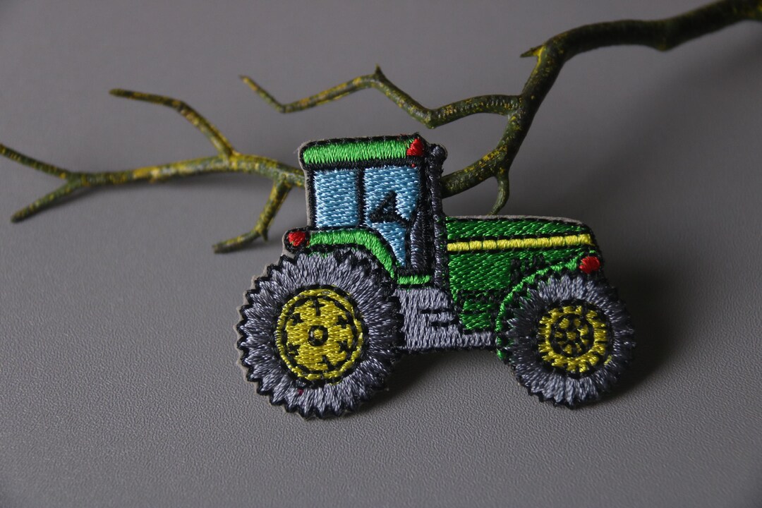 Tractors Patch, Vehicle Patch, Iron on Patch, Stick on Patch ...