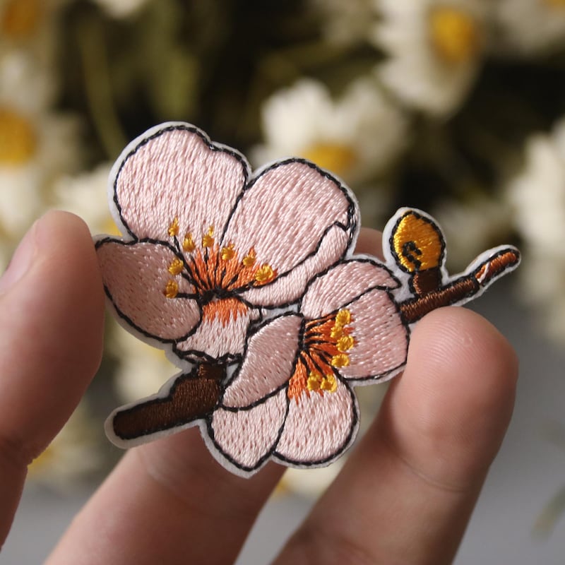 Flower Iron on Patch - Etsy