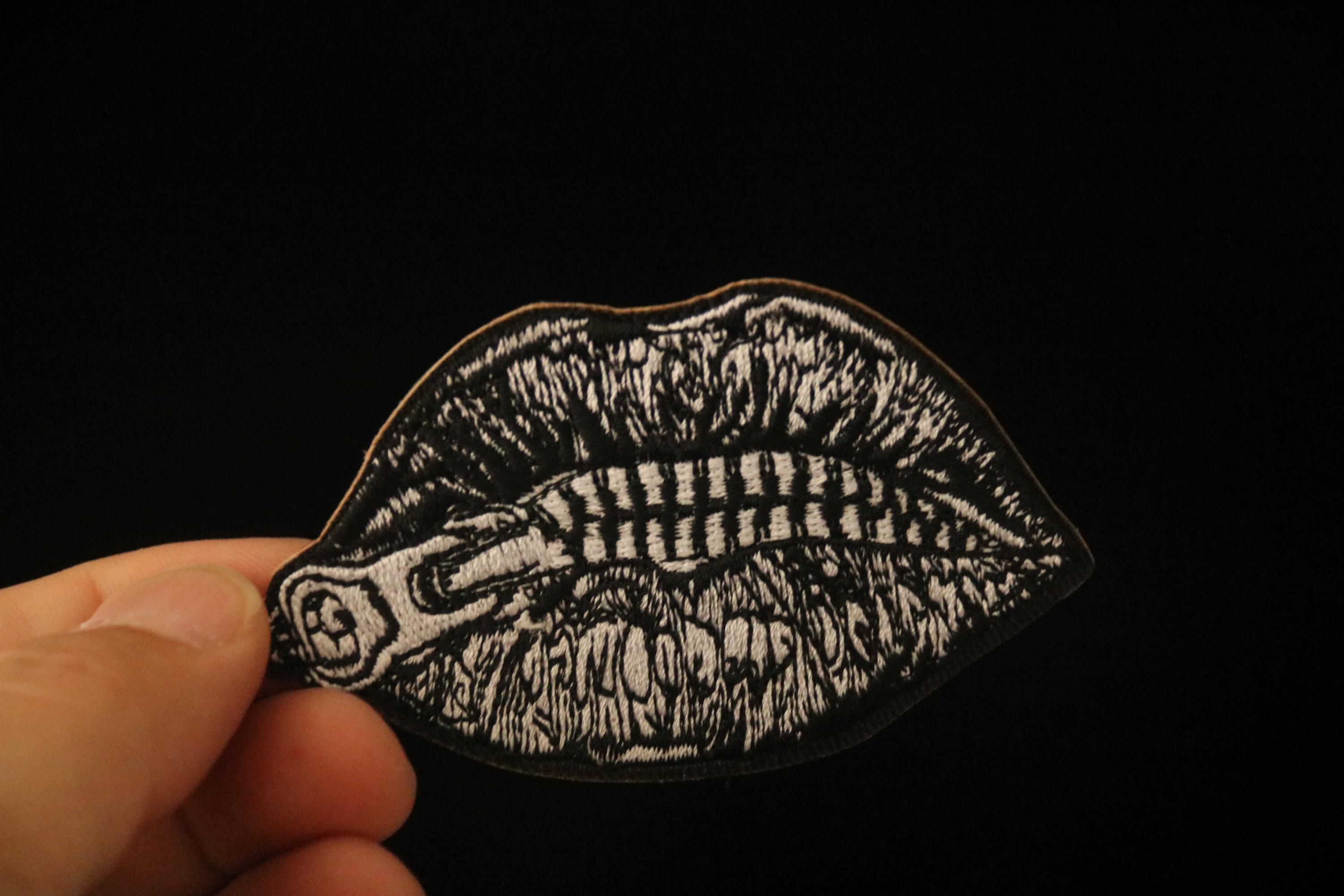 Zipper Mouth Patch, Shut up Patch, Iron on Patch, Stick on Patch ...