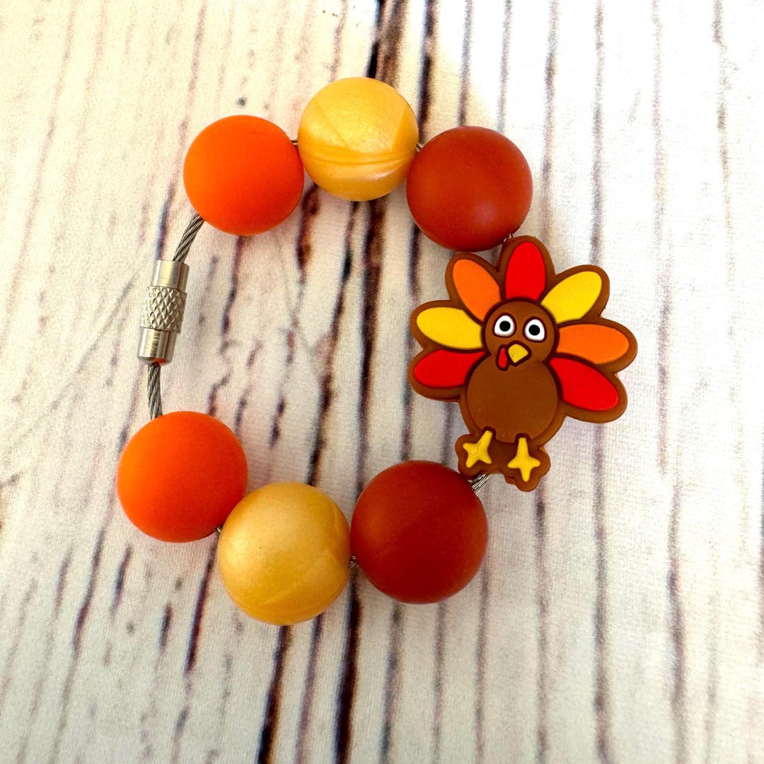 Thanksgiving Turkey Tumbler Charm - Etsy