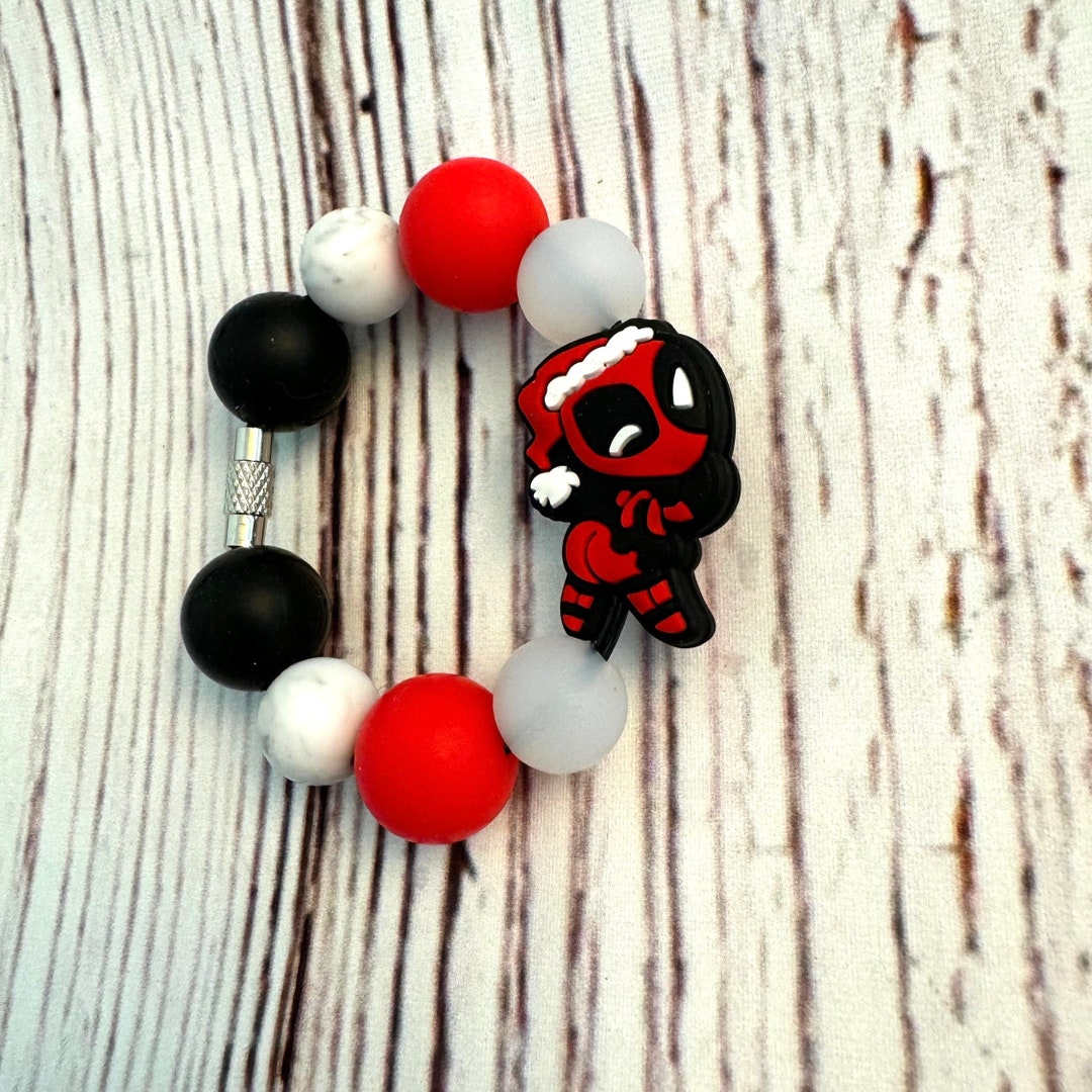 Deadpool Christmas Tumbler Charm - Etsy