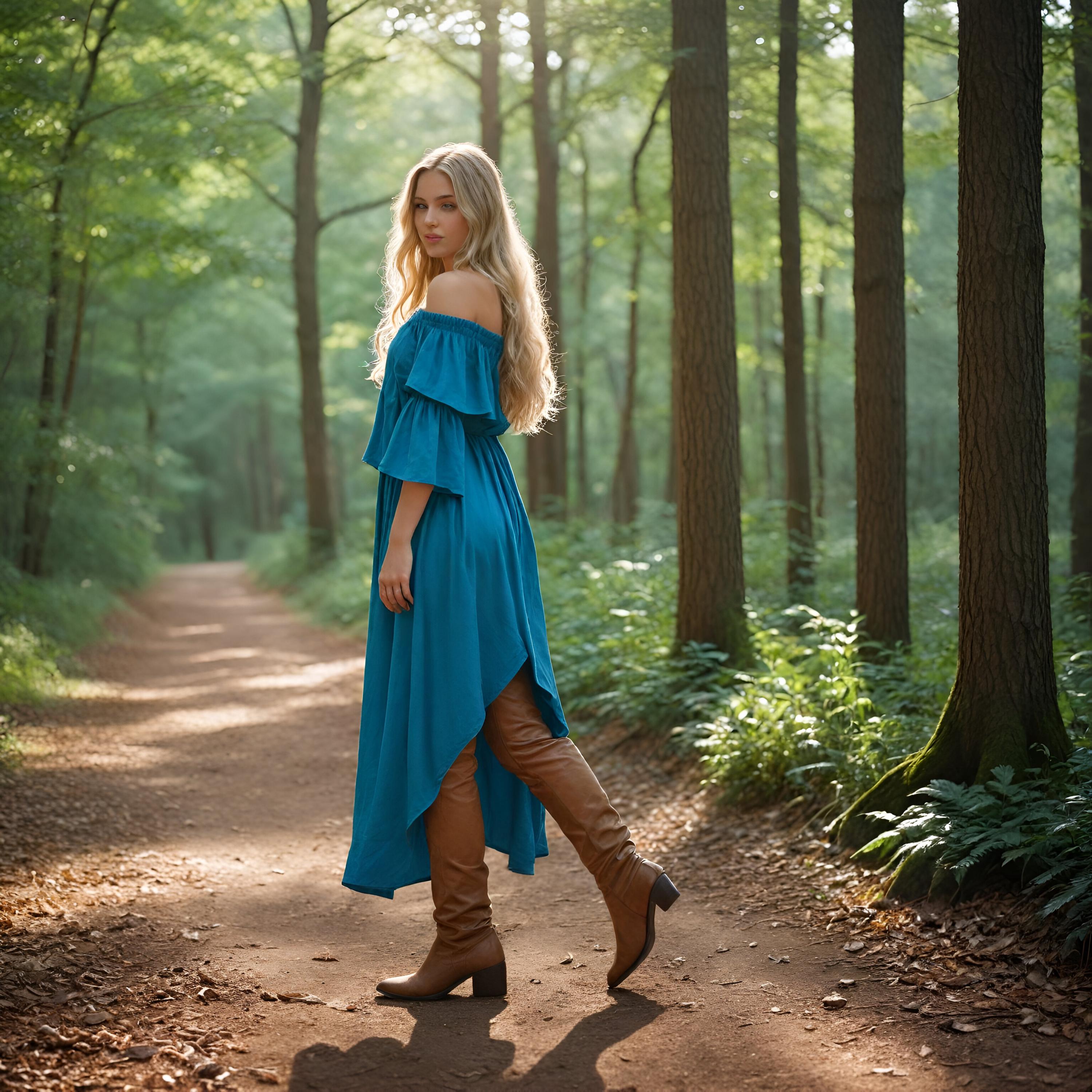 Enchanted Forest Goddess Gown | Women's Renaissance Cosplay Dress ...