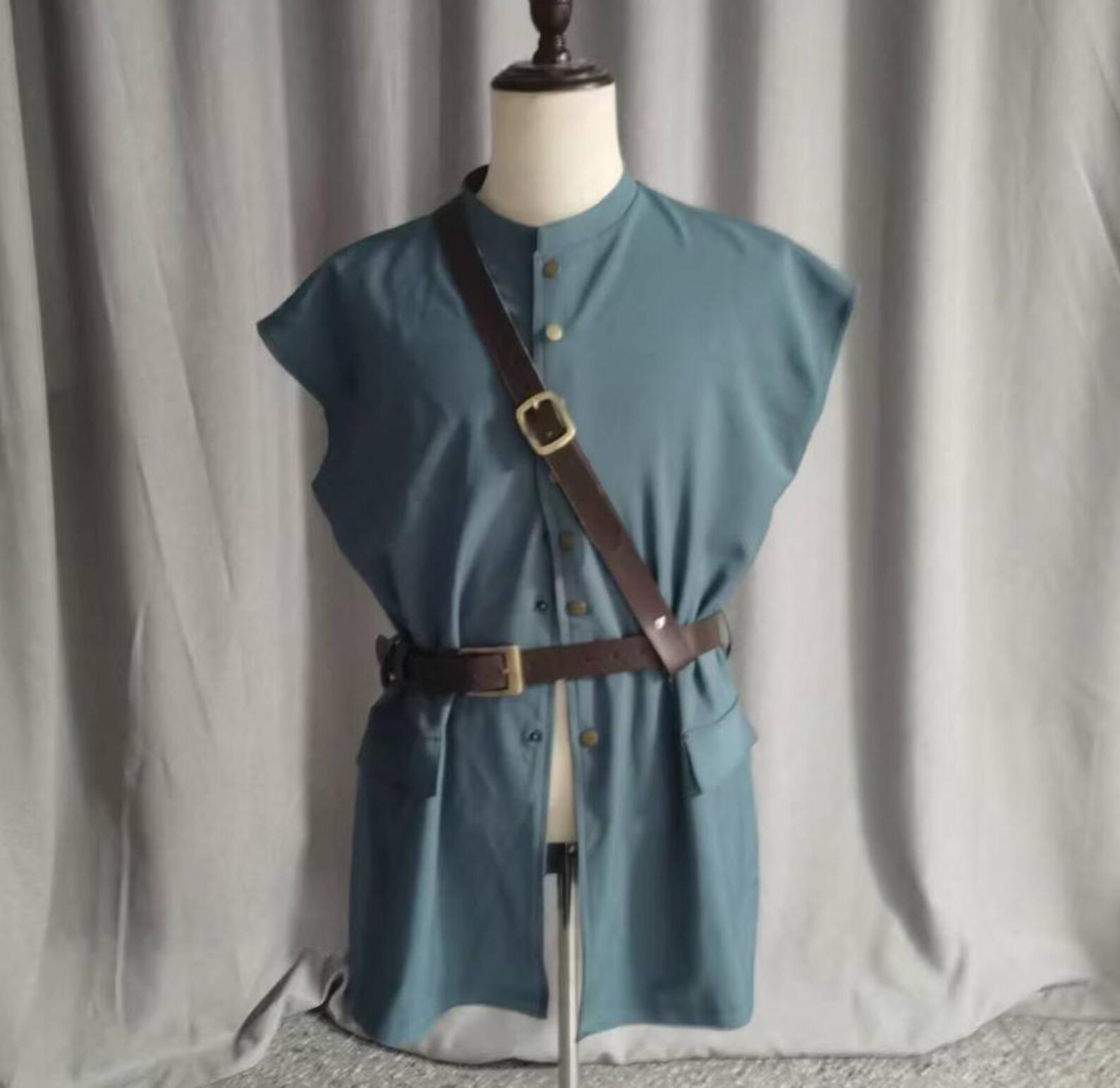Rugged Medieval Woodsman Medieval Costume | Men's Exquisite Warrior Outfit | Costume for ...