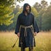Mystic Forest Monk Robe | Men's Medieval Hermit Hooded Cloak | Serene ...