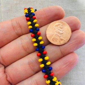 Colombian Flag, Colombian Friendship Bracelet, Colombian Manilla - Etsy