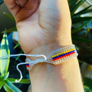 Colombian Bracelet, Colombian Flag, Colombian Jewelry, Ecuadorian Flag ...