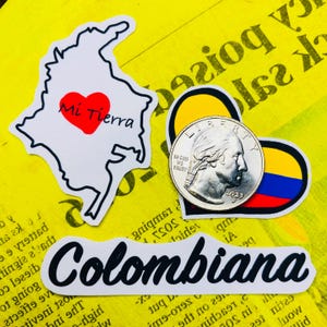 Colombian Sticker Set, Colombian Love, Colombian Pride, Orgullo ...