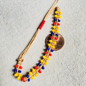 Colombian Flag Bracelet, Colombian Friendship Bracelet, Colombian ...