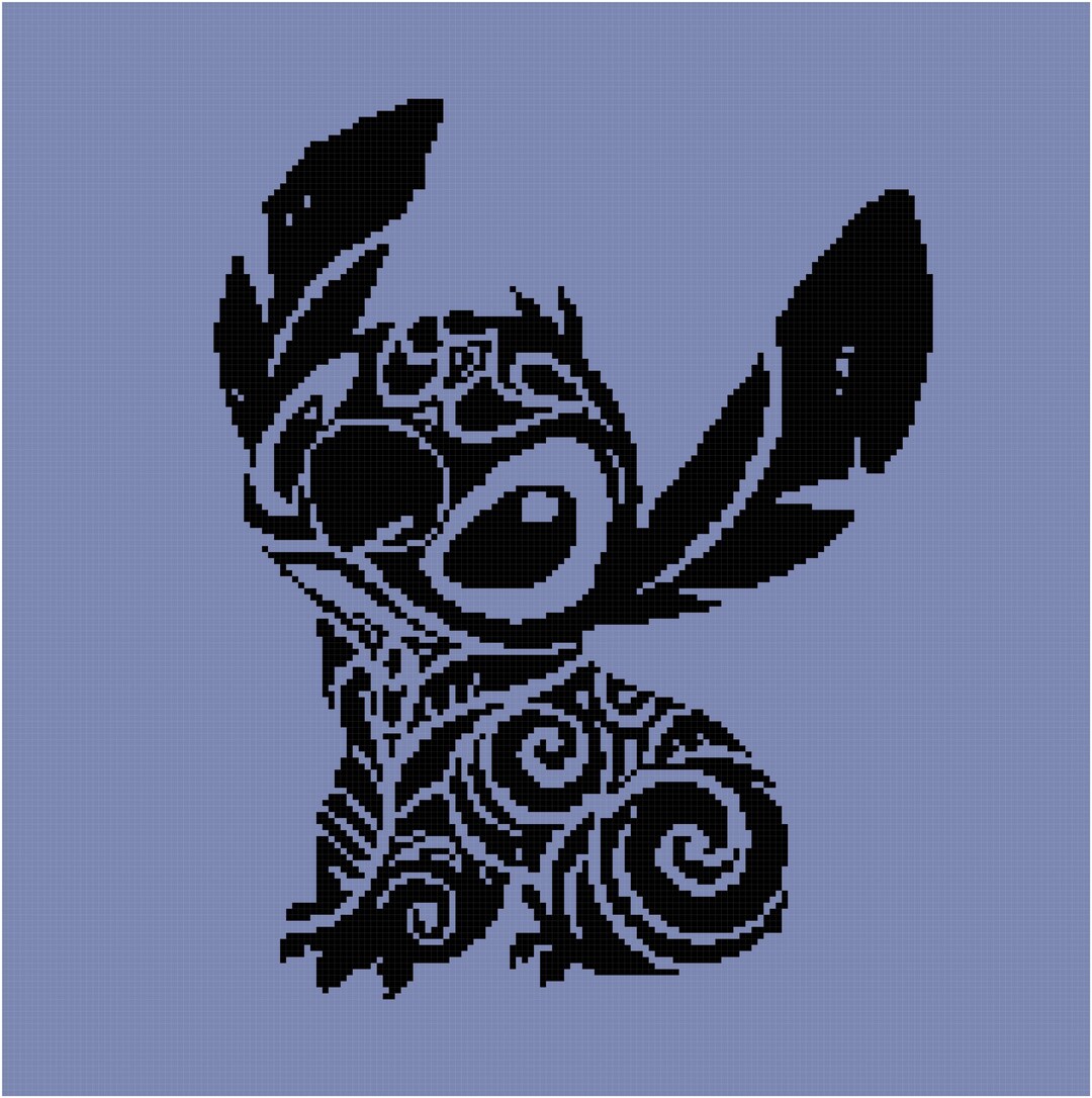 Tribal Stitch Crochet Graphgan Graph - Etsy