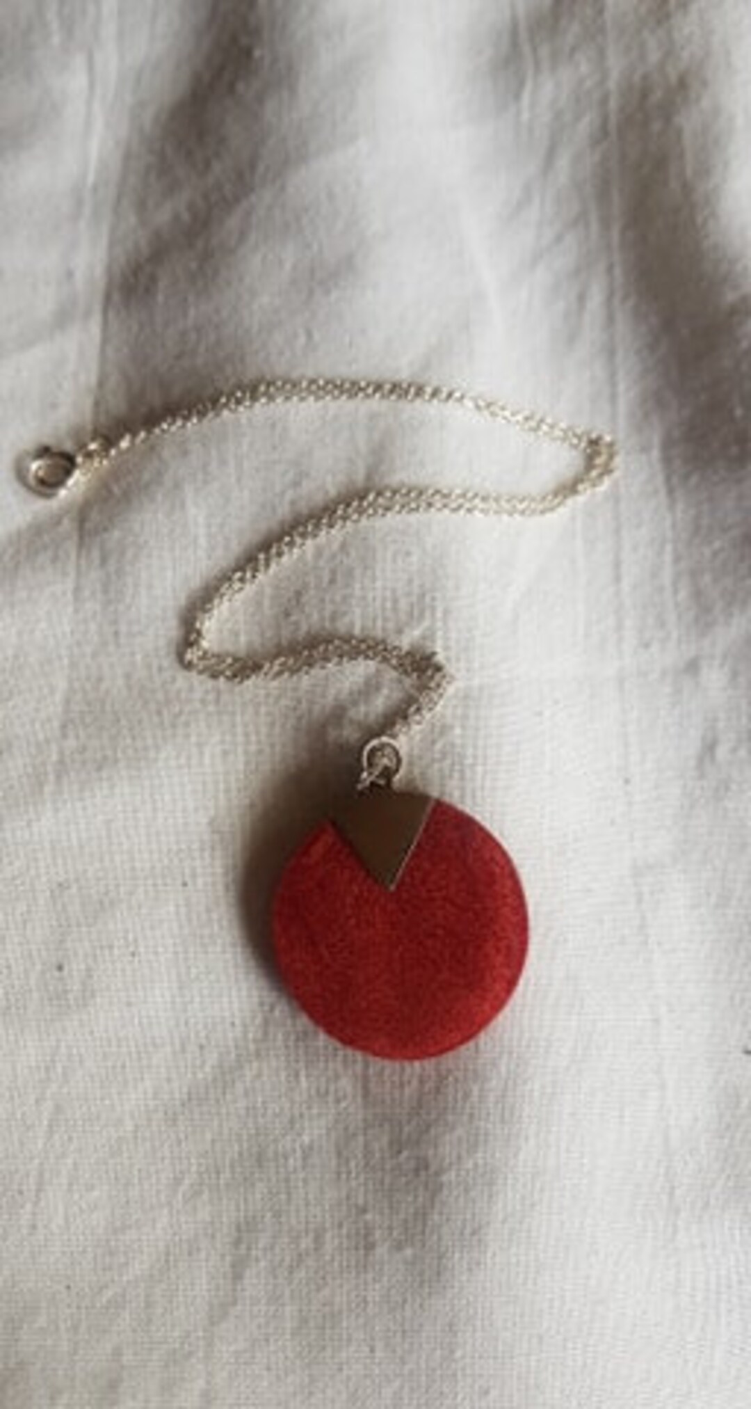 Red Coral Amulet With 925 Silver - Etsy