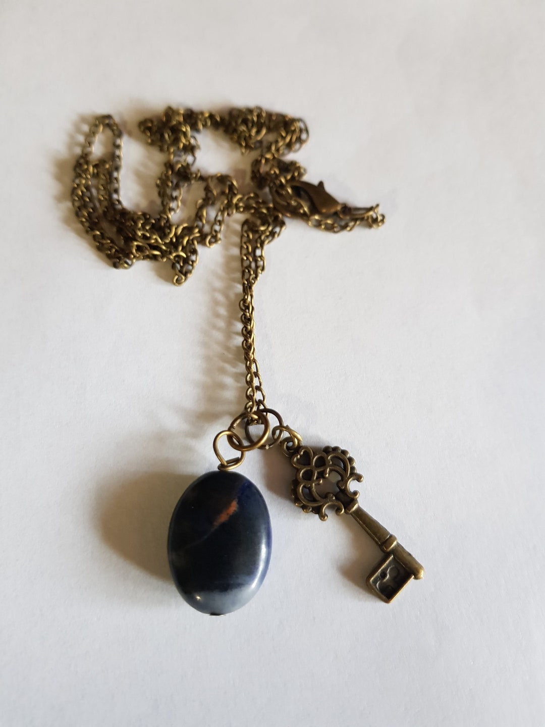 Sapphire Amulet of Loyality and Trust - Etsy