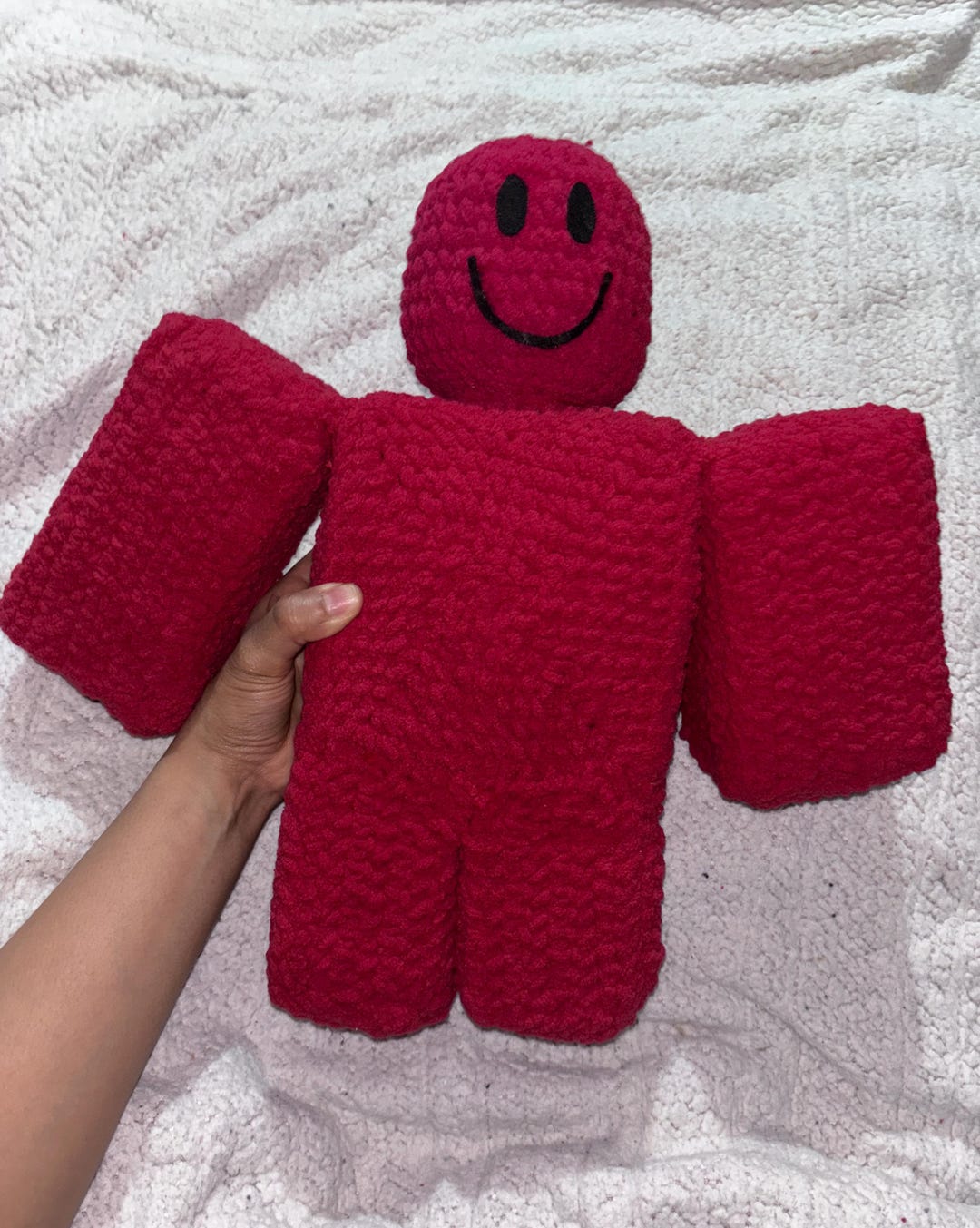 Roblox-inspired Crochet Plush Pattern: Customizable Amigurumi (PDF ...