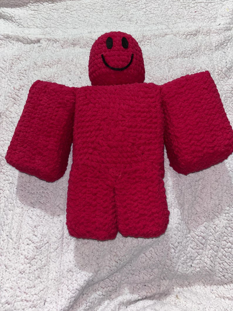 Roblox-inspired Crochet Plush Pattern: Customizable Amigurumi (PDF ...