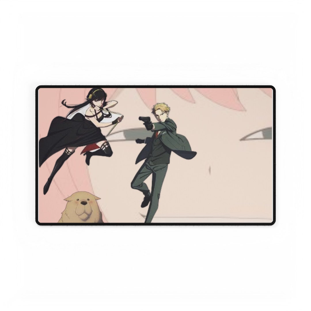 Spy X Family Mouse Pad, Anime, Anya Yor Loid and Bond, Rectangle Mouse ...