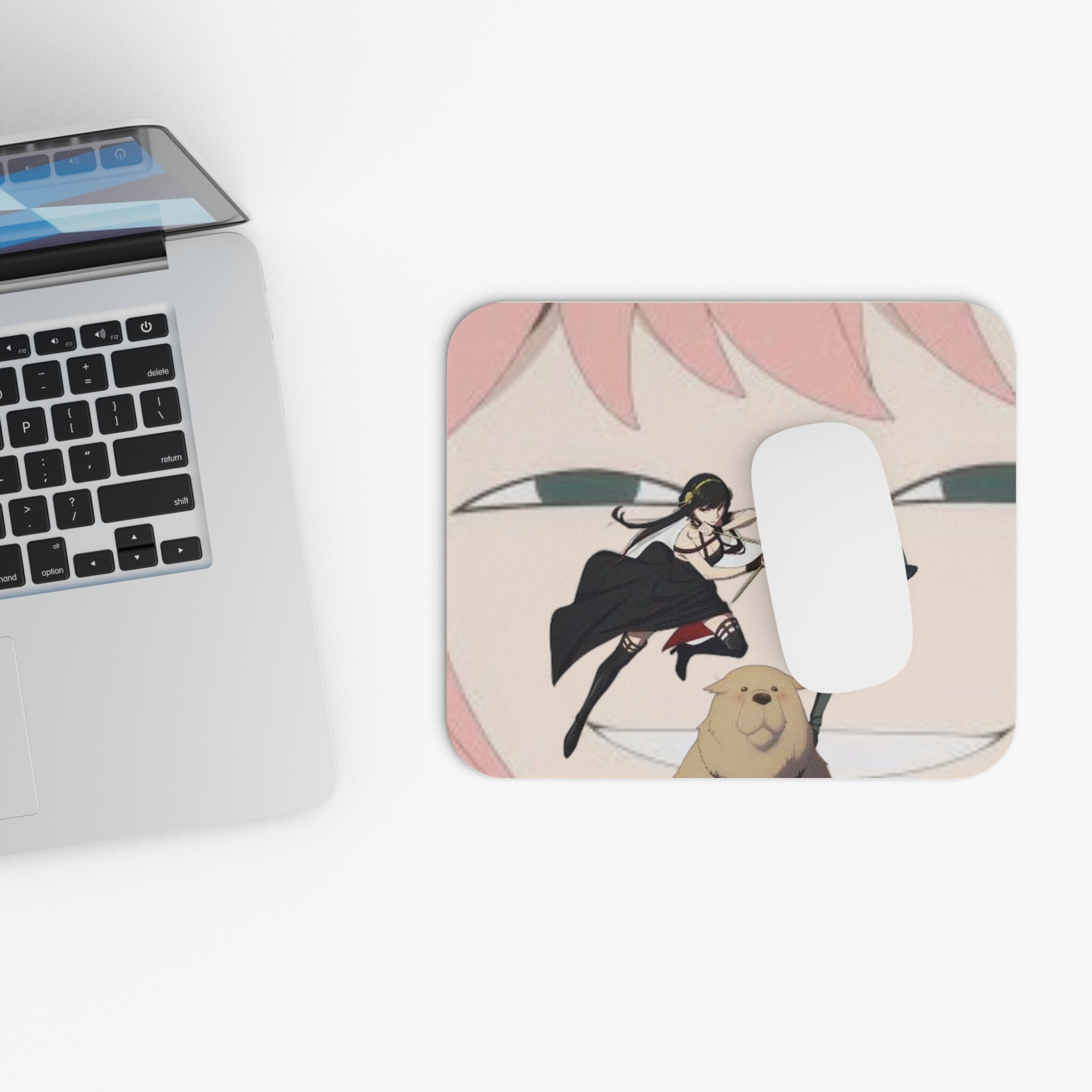 Spy X Family Square Mouse Pad, Anime Mouse Pad, Anime Desk Decor, Anya ...