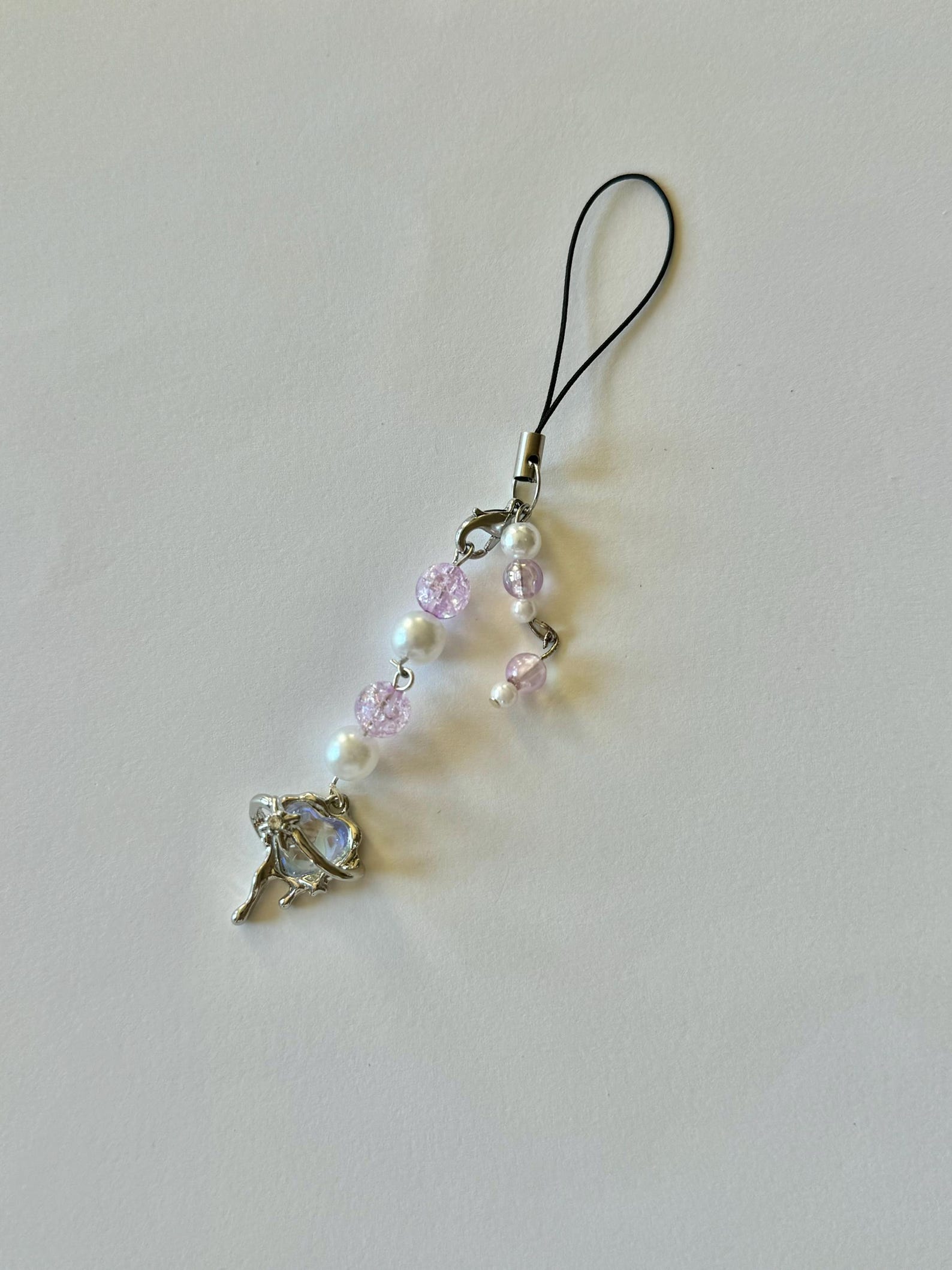 Purple Space Themed Assortment Phone Charm/keychain (moon, Star, Saturn ...