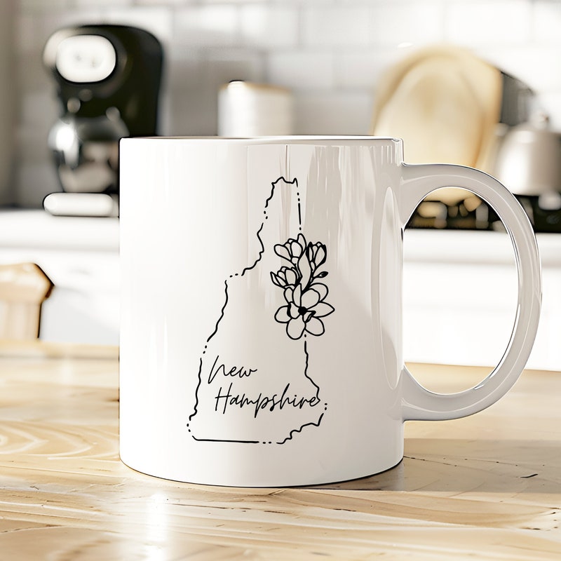 New Hampshire Mug - Etsy