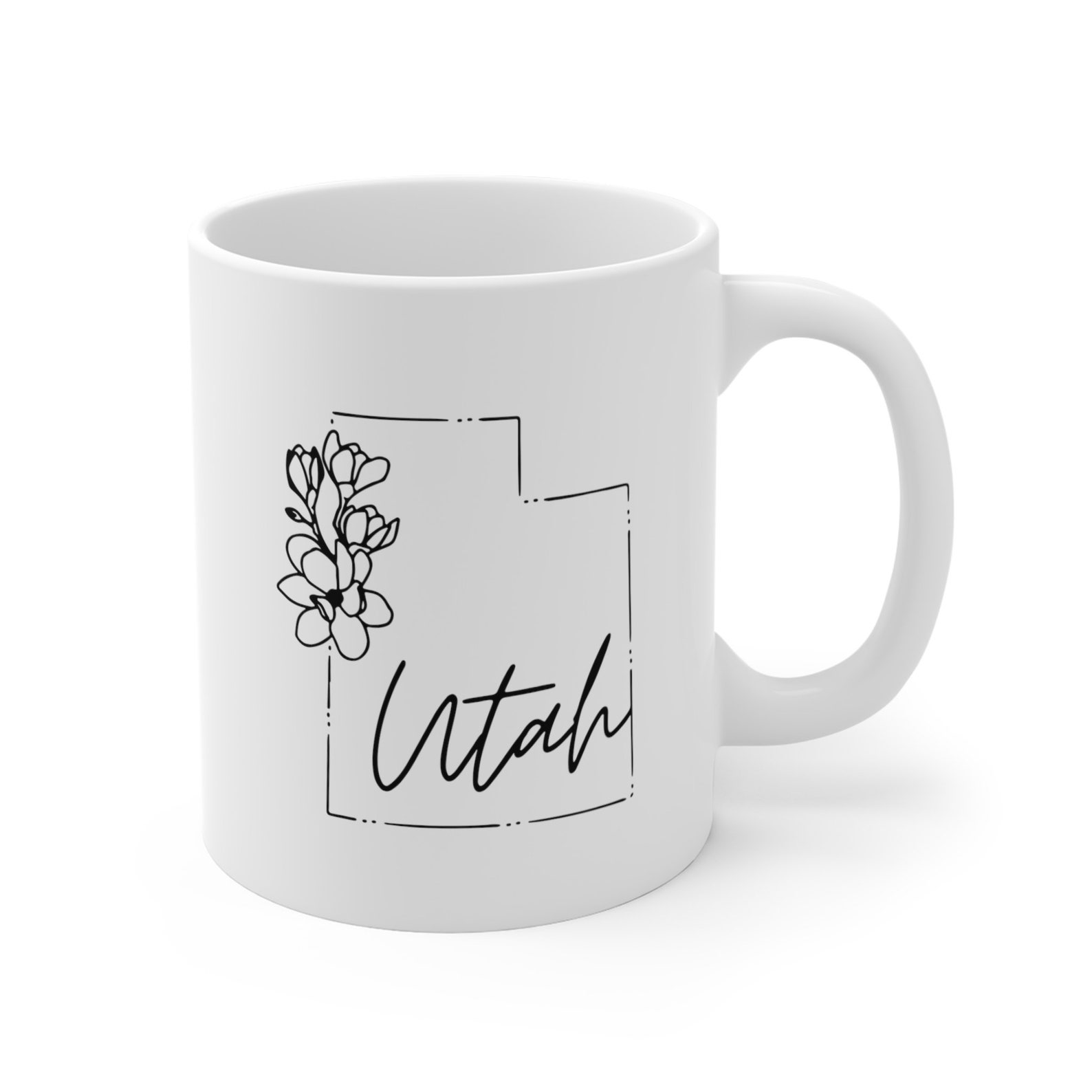Utah Mug | UT Coffee Cup | UT State Tea Cup | State Map Gift | View All ...