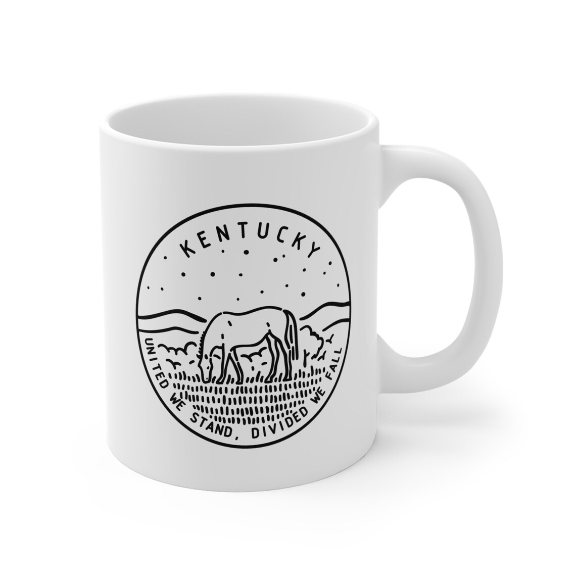 Kentucky Mug | KY Coffee Cup | KY State Tea Cup | State Motto Gift ...