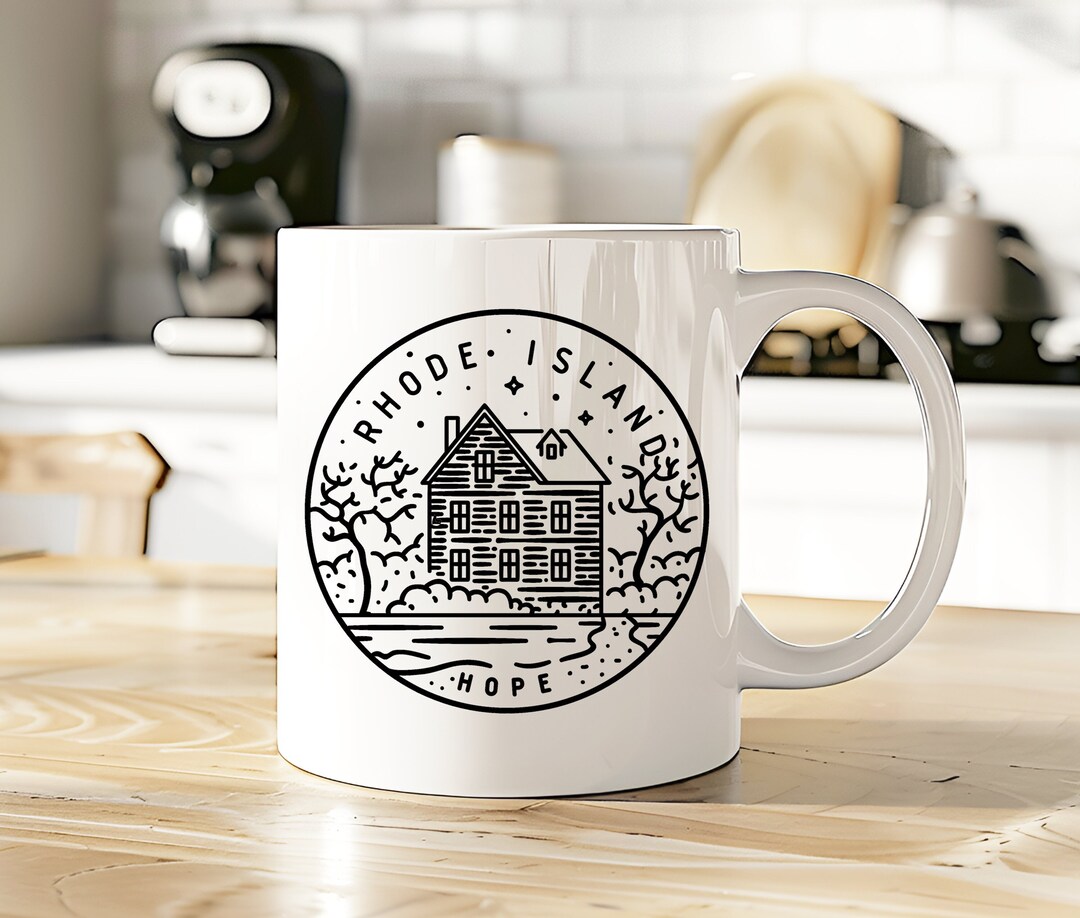 Rhode Island Mug | RI Coffee Cup | RI State Tea Cup | State Motto Gift ...