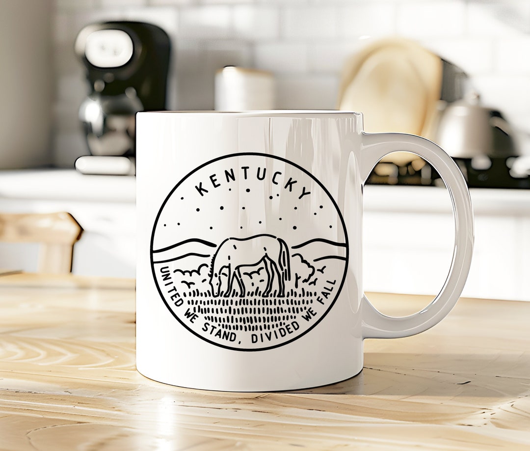 Kentucky Mug | KY Coffee Cup | KY State Tea Cup | State Motto Gift ...